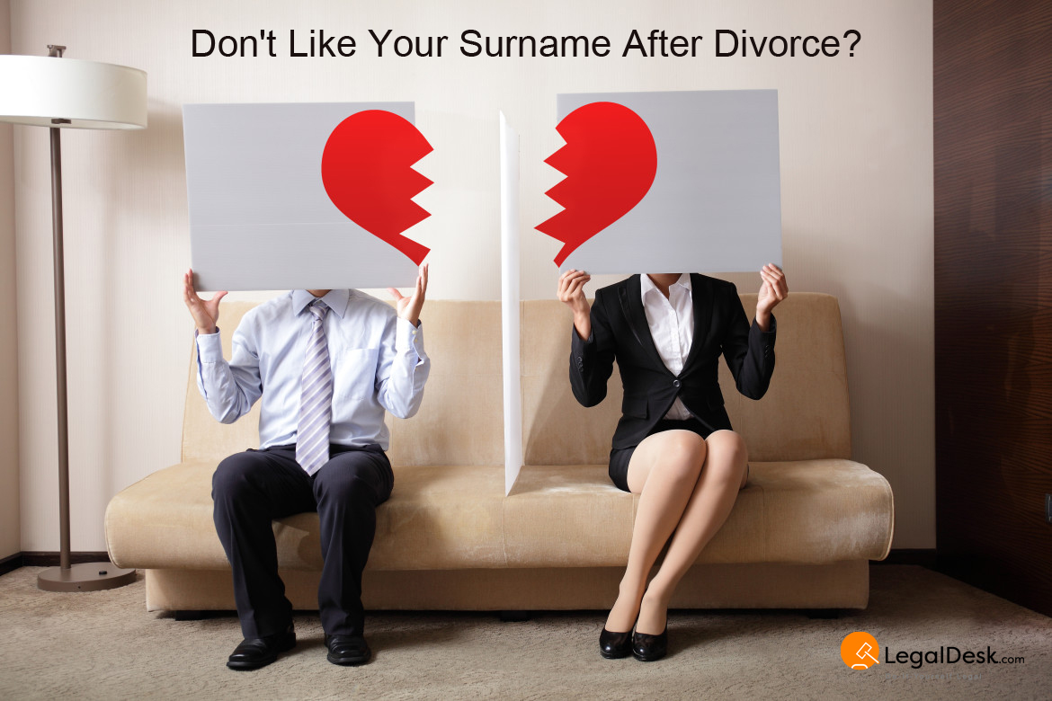 Legaldesk Things To Know About Name Change After Divorce